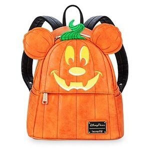 Loungefly | Bags | Loungefly Pumpkin Mickey Mini Backpack | Poshmark